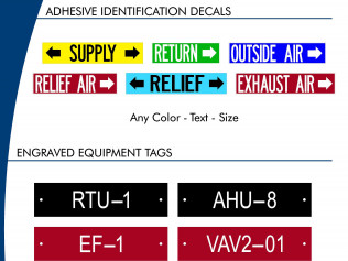Mechanical Labeling | North Star Signs & Engraving Inc.